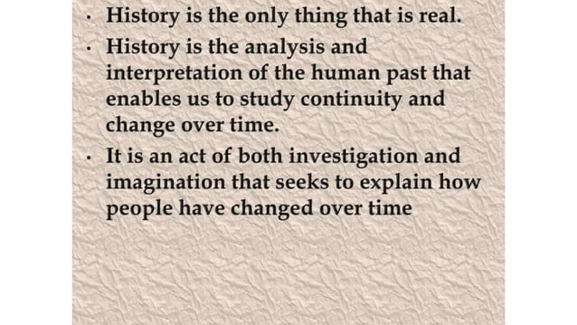 Why do we study history? What is the importance of studying history ...