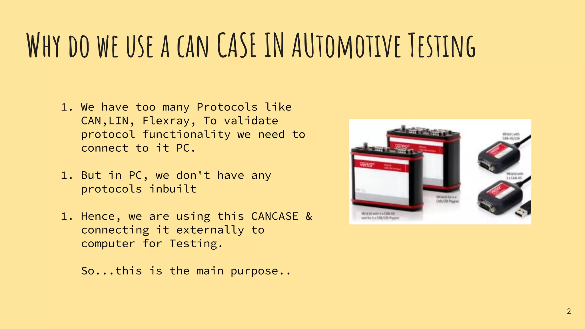 Why do we use a can case ? | PPTX