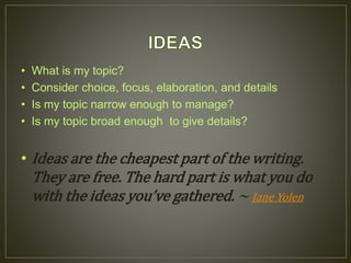 Why do we write | PPTX