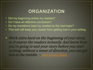 Why do we write | PPTX