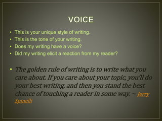 Why do we write | PPTX