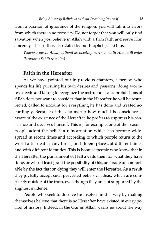 Why do you deceive yourself? | PDF