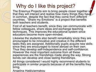 Why do you like this project | PPT