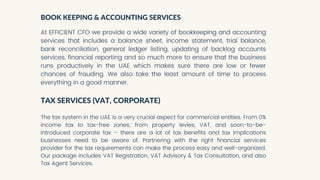 comprehensive financial services in Dubai | PDF