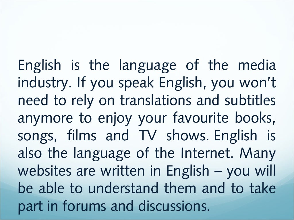 Why Do You Study English why-do-you-study-english