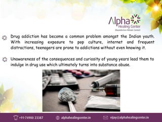 Why drug addiction treatment must be started at an early stage | PPT