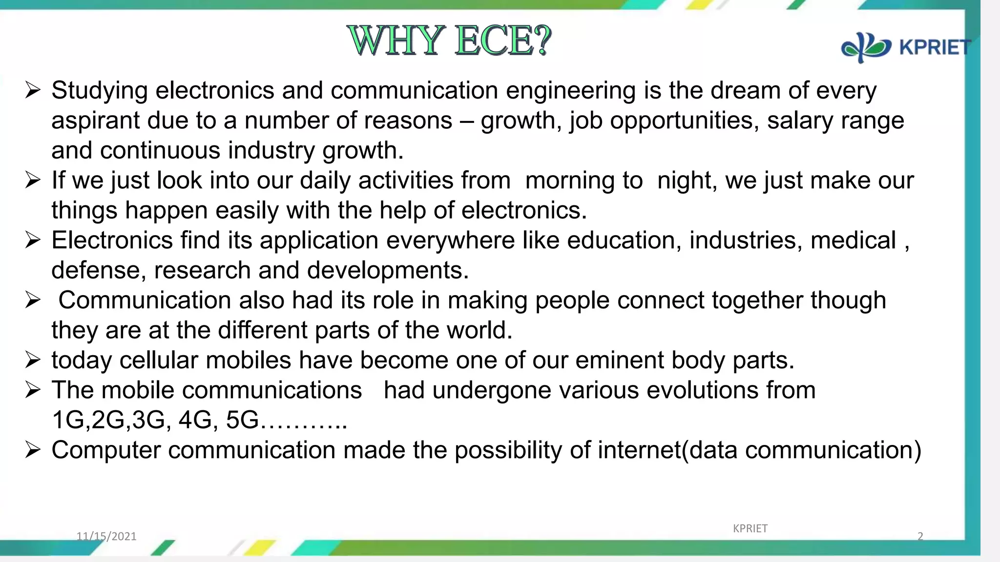 Why ece ppt | PPTX
