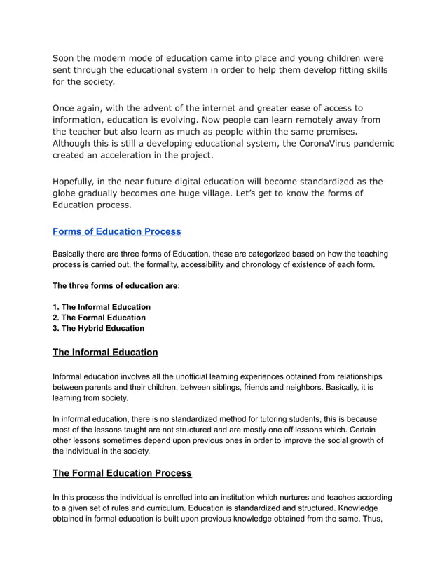 Why Education is Important | PDF