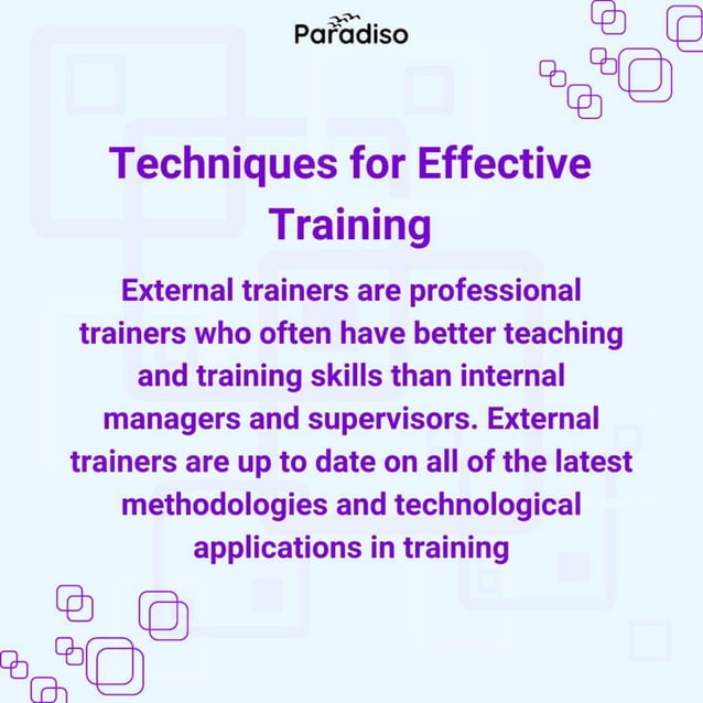 Why employers should use External Trainers.pdf