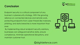 Why Endpoint Security is Important for Your Business. | PDF