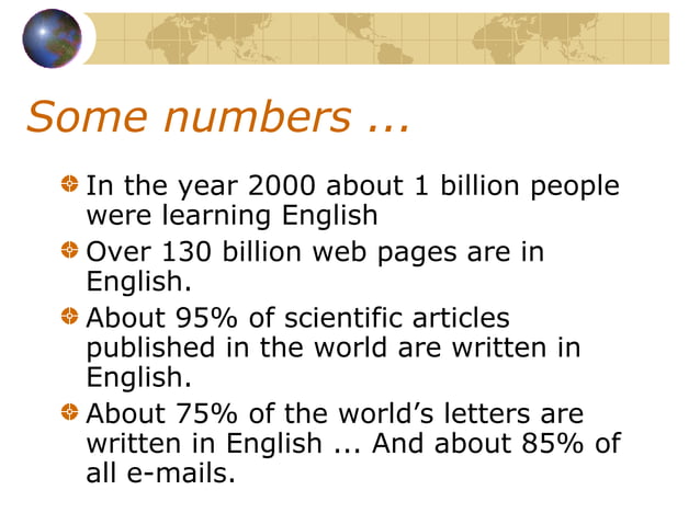 Why English? | PPT