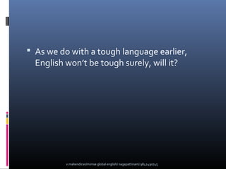 Why english.ppt.modified | PPT