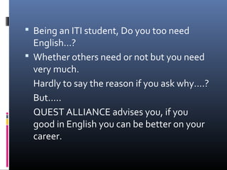 Why english.ppt.modified | PPT