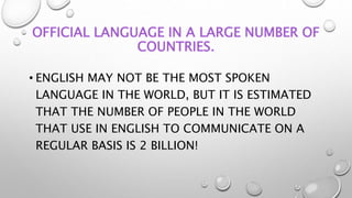 Why English is Essential | PPTX