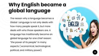 Why english is global language | PPTX