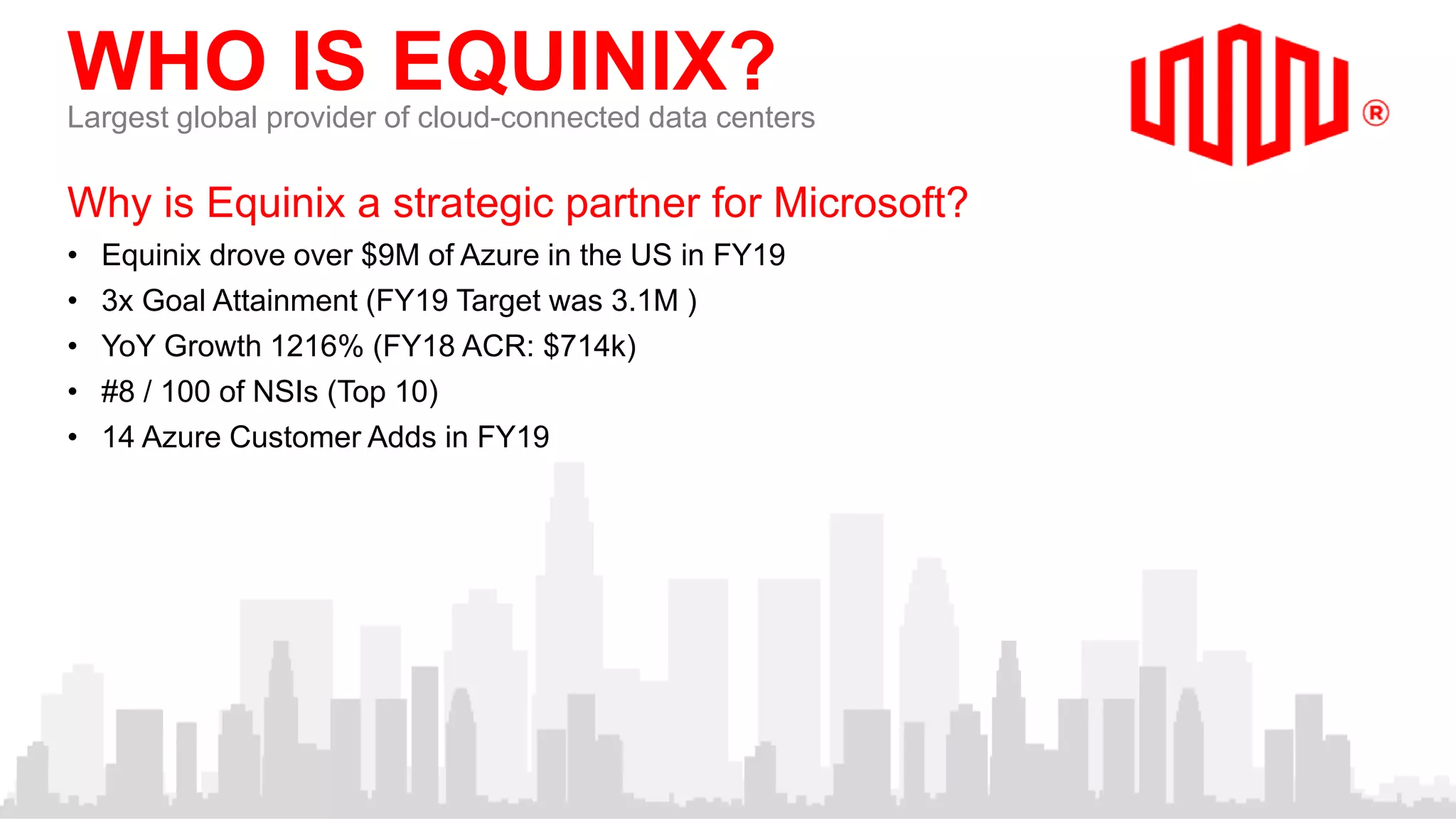 Why equinix for microsoft customers | PPTX