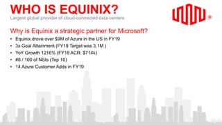 Why equinix for microsoft customers | PPTX