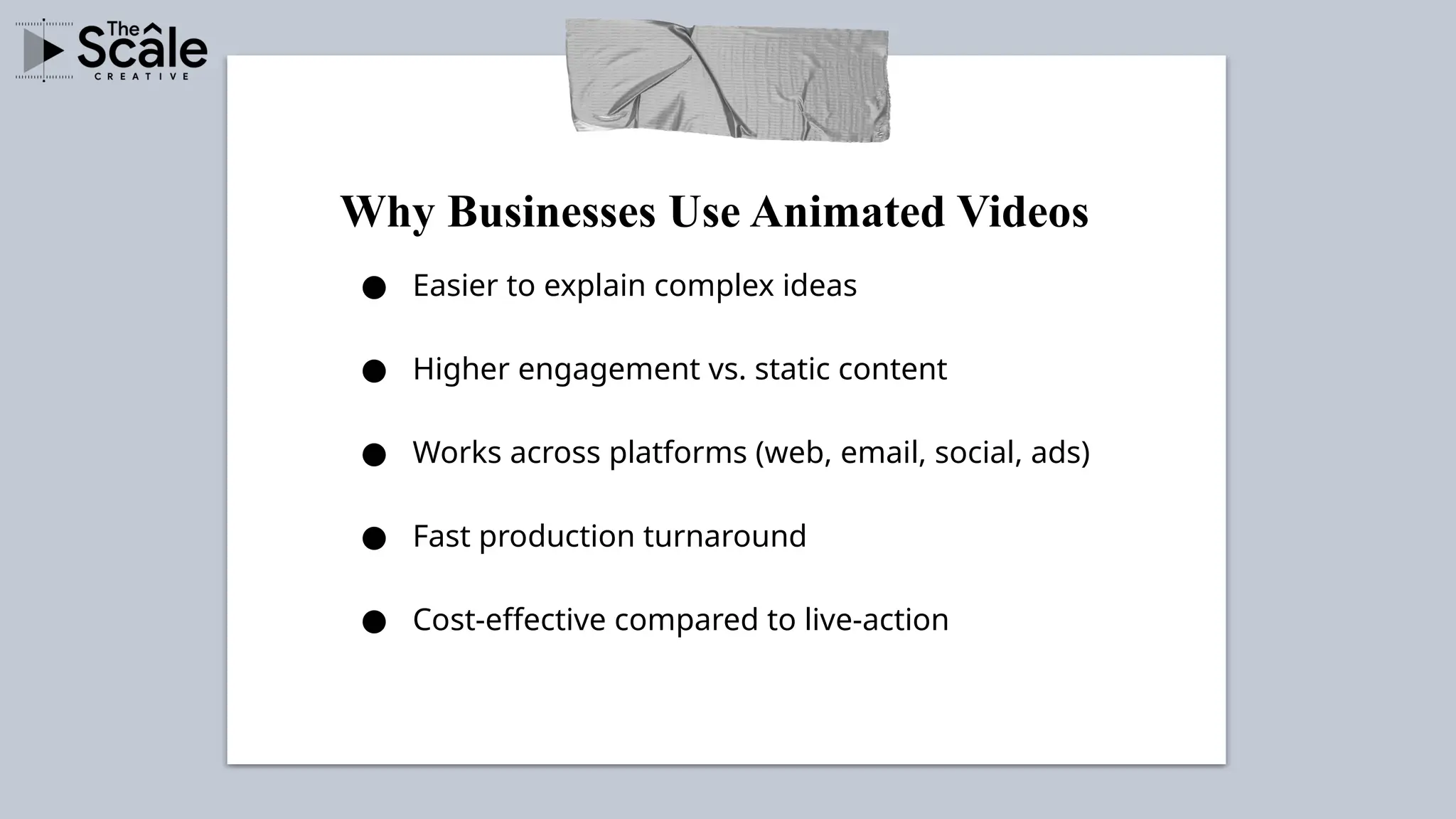 Why Every Brand Needs An Animated Video For Business | PPTX