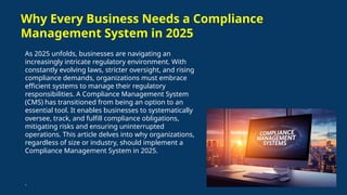 Why Every Business Needs a Compliance Management System in 2025.pptx