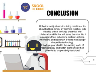 Why Every Child Should Learn Robotics Unlocking a World of Creativity ...
