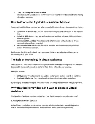 Why Every Healthcare Provider Needs a Virtual Assistant Medical.docx