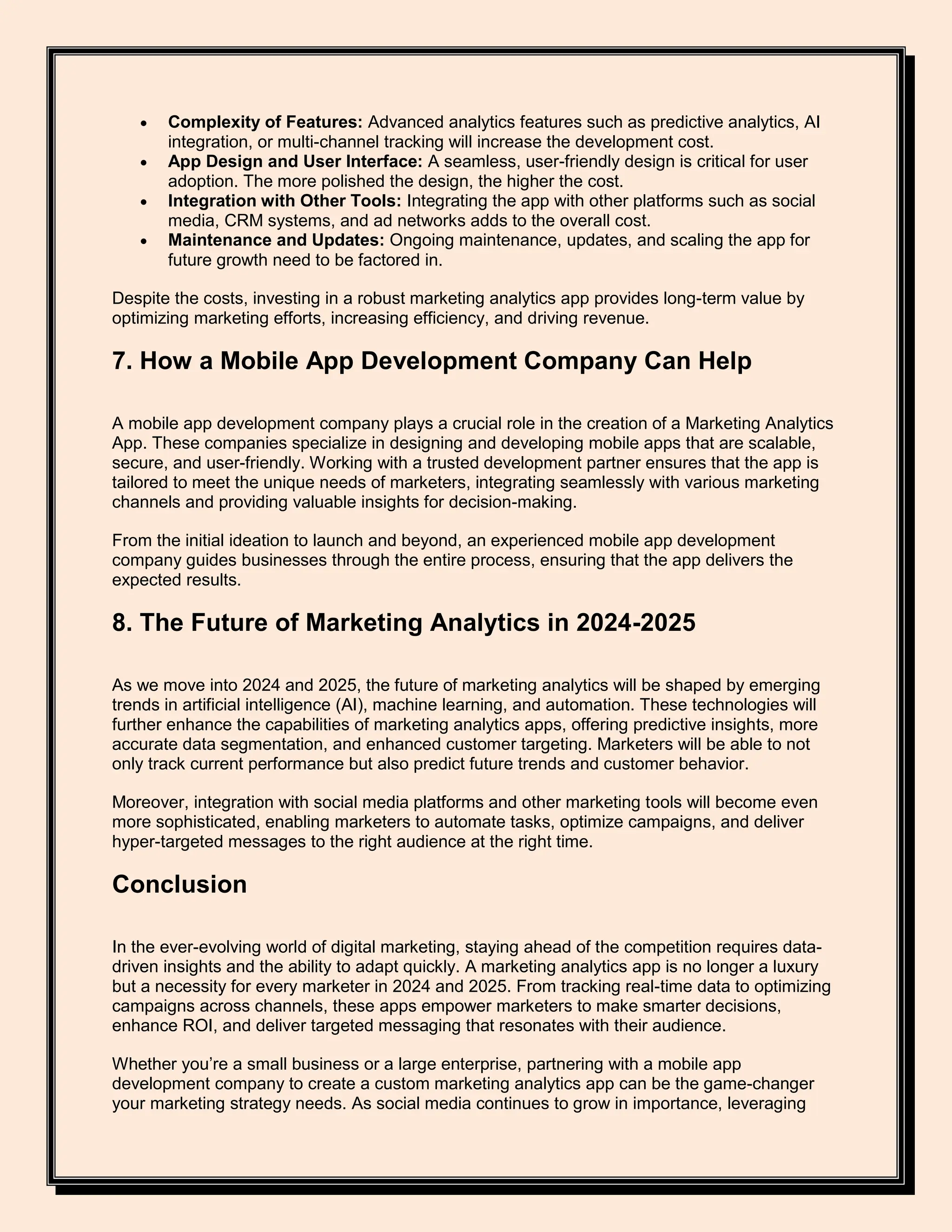 Why Every Marketer Needs a Marketing Analytics App in 2024-25 | PDF