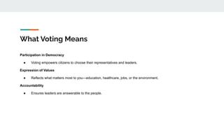 Why Every Vote Matters In A Democratic System | PDF