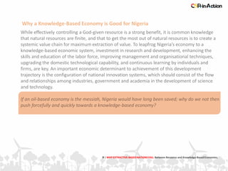 Why Extractive-Based Nations Fail: Between Resource and Knowledge-Based Economies | PDF