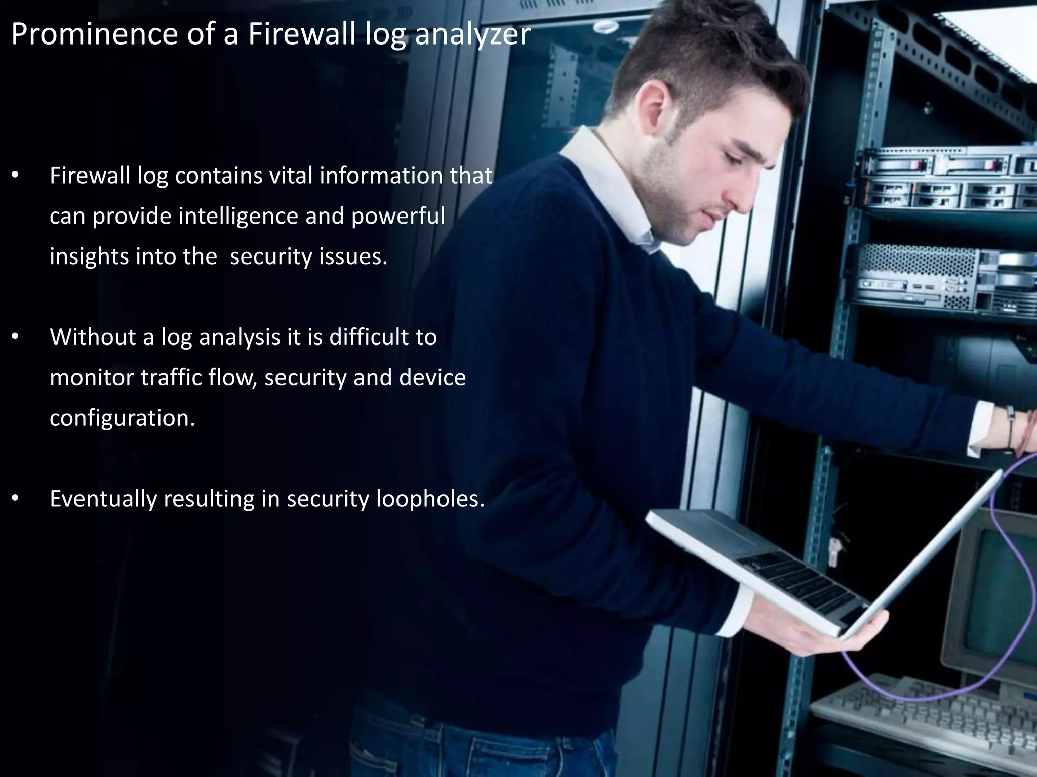 5 ways you can strengthen and secure your network infrastructure with Firewall Analyzer | PPT