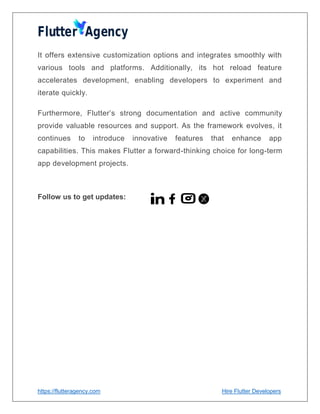 Why Flutter is the Future of Cross-Platform? | PDF