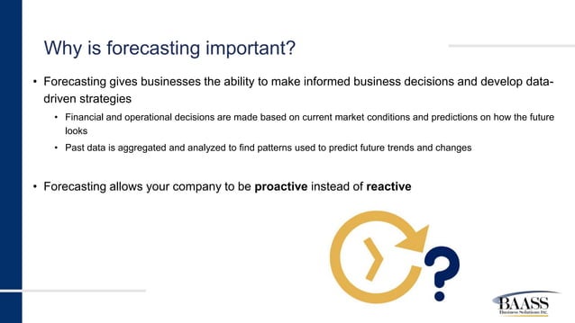 Why Forecasting is Important for Business Success