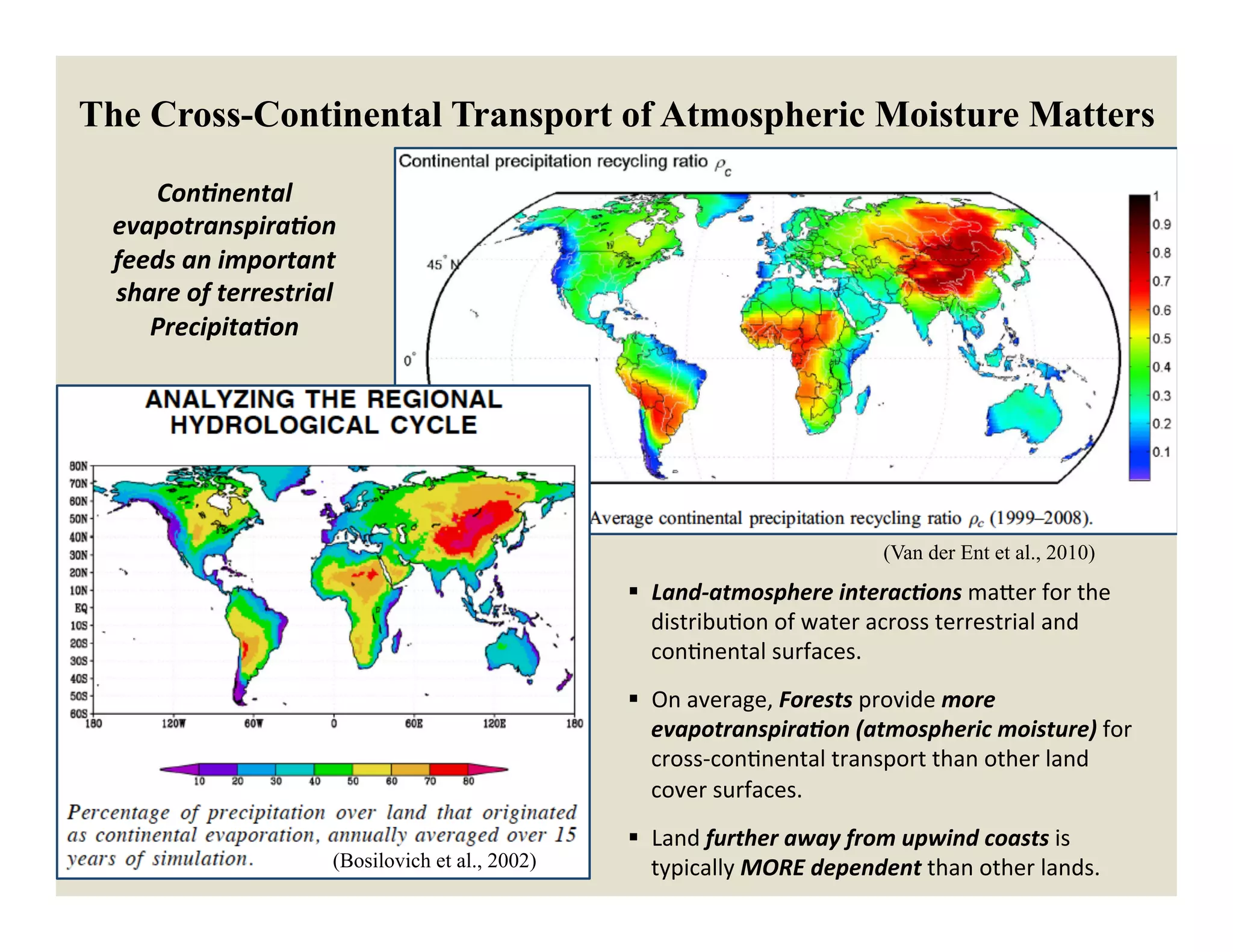 Why forests matter for water, energy and climate: what we think we know ...