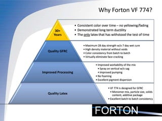 Forton VF-774 Long-Term Durability Study | PPTX