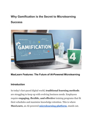Why Gamification is the Secret to Microlearning Success.pdf