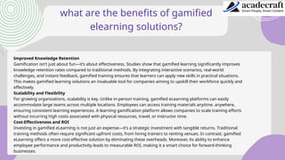 Why Gamified eLearning Solutions Is a Smart Investment.pptx