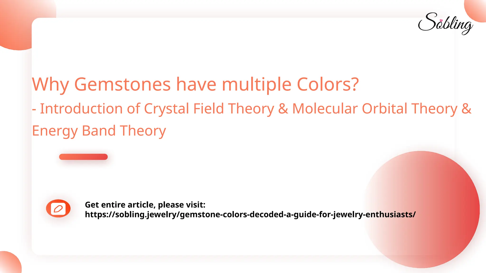 Why Gemstones have multiple Colors___Introduction of Crystal Field ...