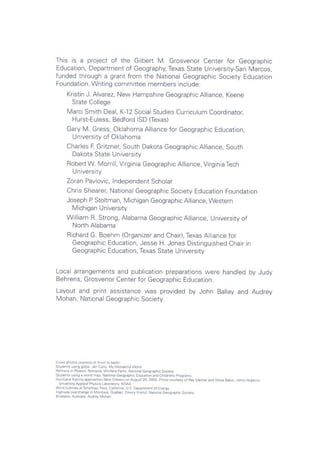 Why geography is important | PDF