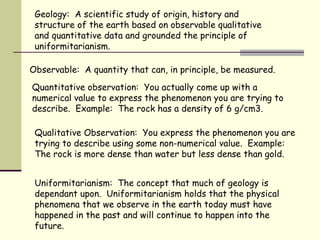 Why geology rocks | PPT