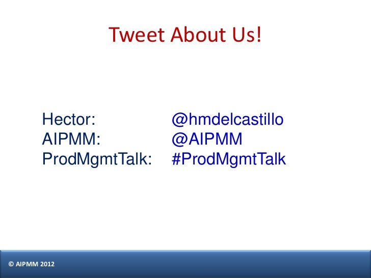 Why Get CPM or CPMM Certification - H. Del Castillo, AIPMM
