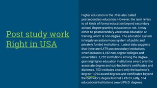 Why go for Study's in USA & study in USA for India students.? | PPT