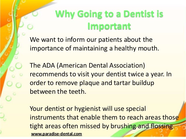 Why Going to a Dentist is Important?