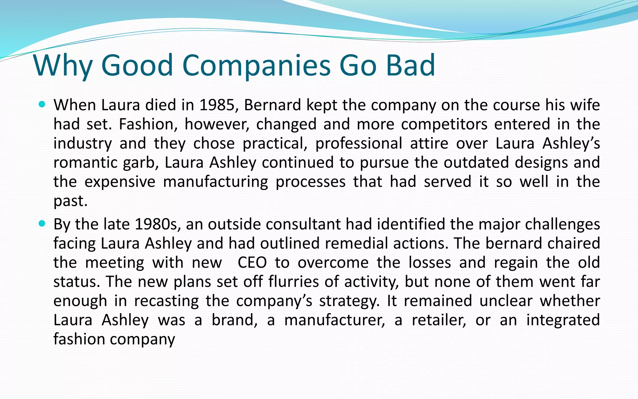 Why Success full business go Bad | PPTX