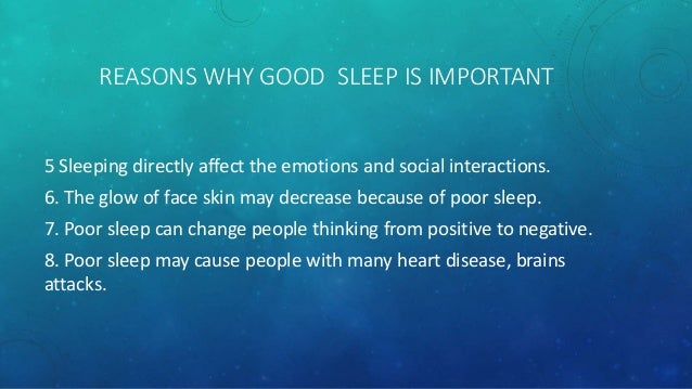 Why good sleep is important and 10 proven tips to help you fall asleep ...