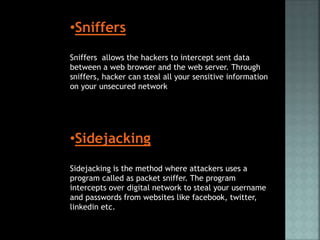 Why hackers love public Wi-fi | PPT