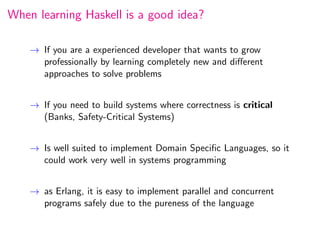 Why Haskell Matters | PDF