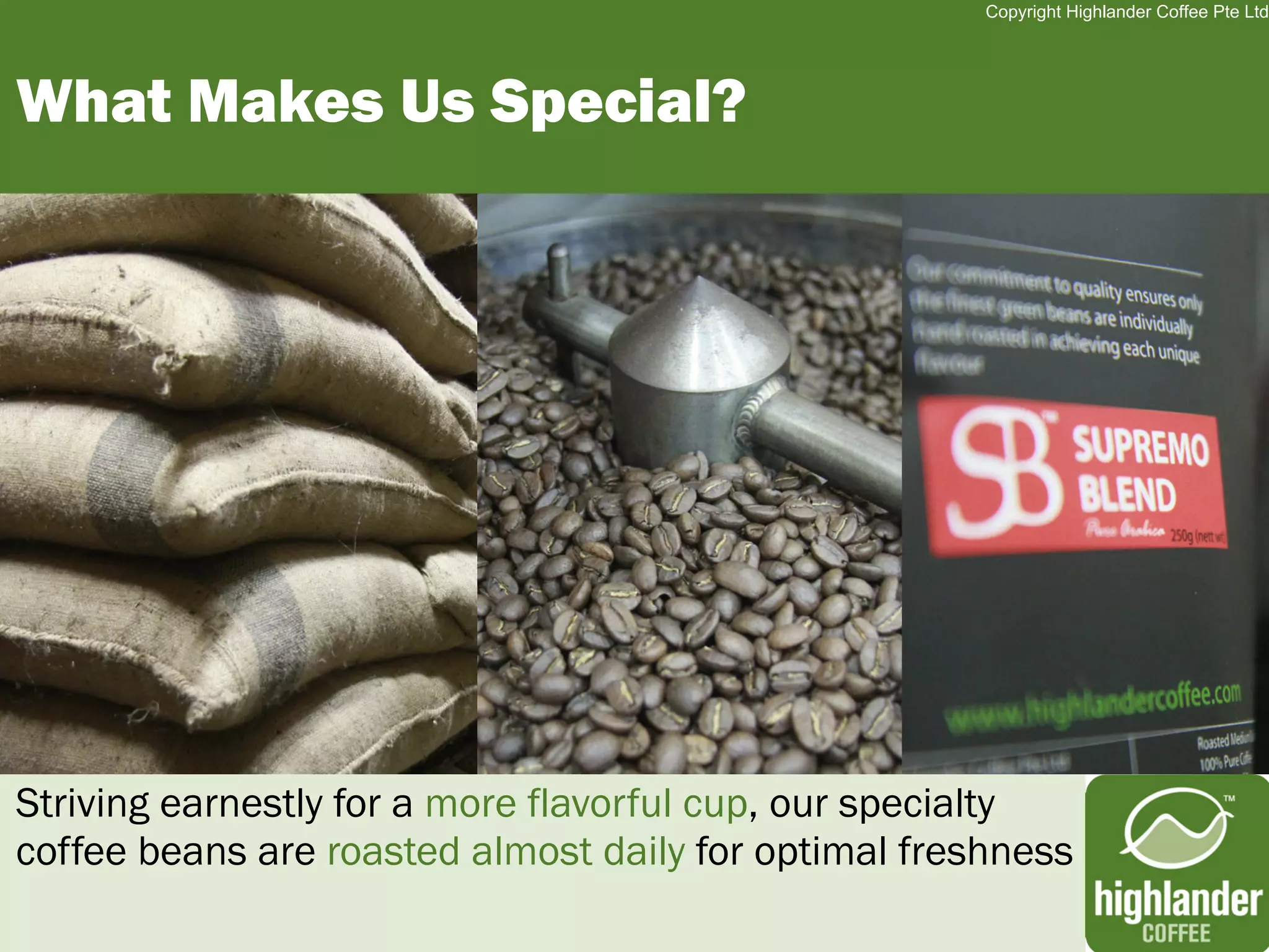 Why Highlander Coffee? | PDF