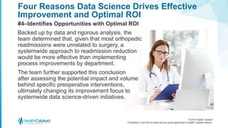 Why Health Systems Must Use Data Science to Improve Outcomes | PPT