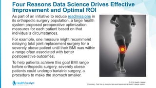 Why Health Systems Must Use Data Science to Improve Outcomes | PPT
