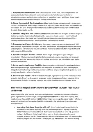 Why Helical Insight is the Leading Open Source Business Analytics Tool ...