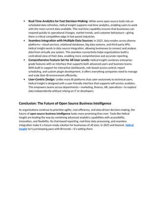 Why Helical Insight is the Leading Open Source Business Analytics Tool ...